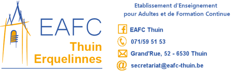 Langues – Anglais – EAFC Thuin